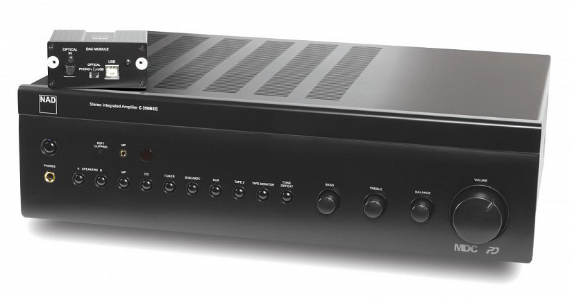 Интегральный усилитель NAD C356 BEE-DAC black